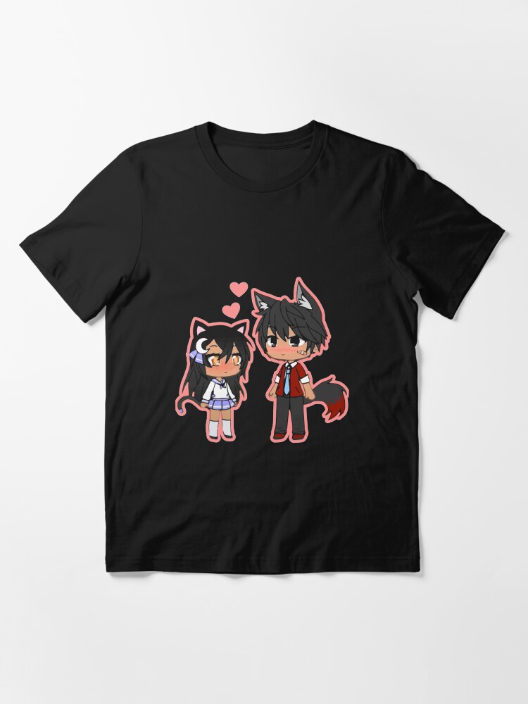 "Aphmau and Aaron Mystreet Aarmau Love" T-shirt by TysonWalkar | Redbubble