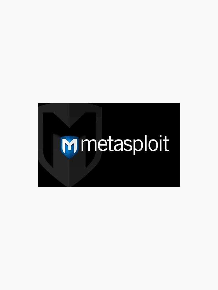 "Metasploit" Sticker for Sale by Weeev | Redbubble