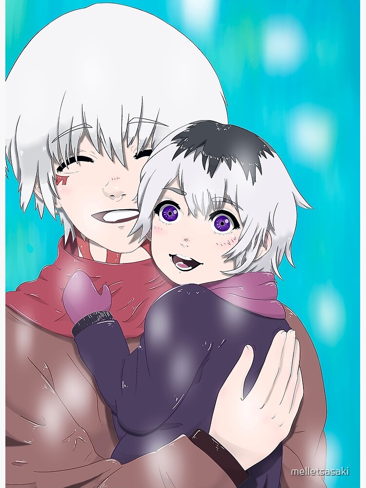 "Tokyo ghoul: Kaneki and Ichika in the snow" Poster by melletsasaki ...