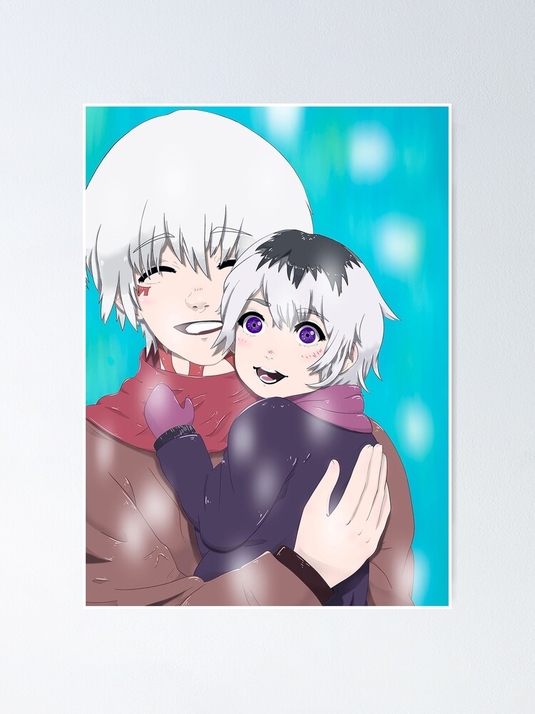 "Tokyo ghoul: Kaneki and Ichika in the snow" Poster by melletsasaki ...