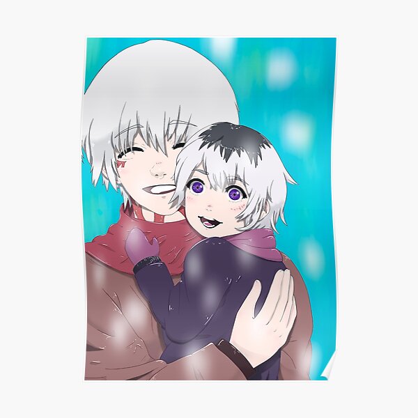 "Tokyo ghoul: Kaneki and Ichika in the snow" Poster by melletsasaki ...