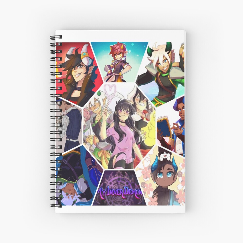"Aphmau Art 2" Spiral Notebook by TysonWalkar | Redbubble