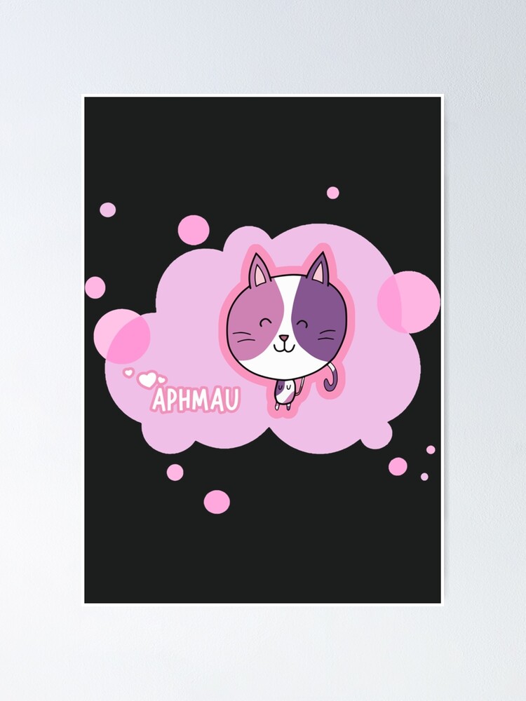 Póster «Logotipo del gato Aphmau, lindo diseño de Aphmau» de ...