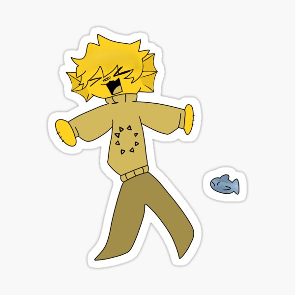 "goodpuffer roblox myth " Sticker for Sale by green-dusk | Redbubble