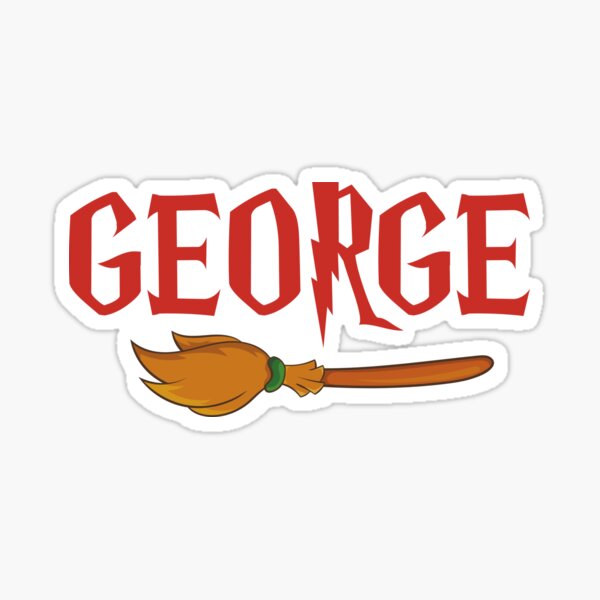 "George" Sticker for Sale by Ishandeck | Redbubble