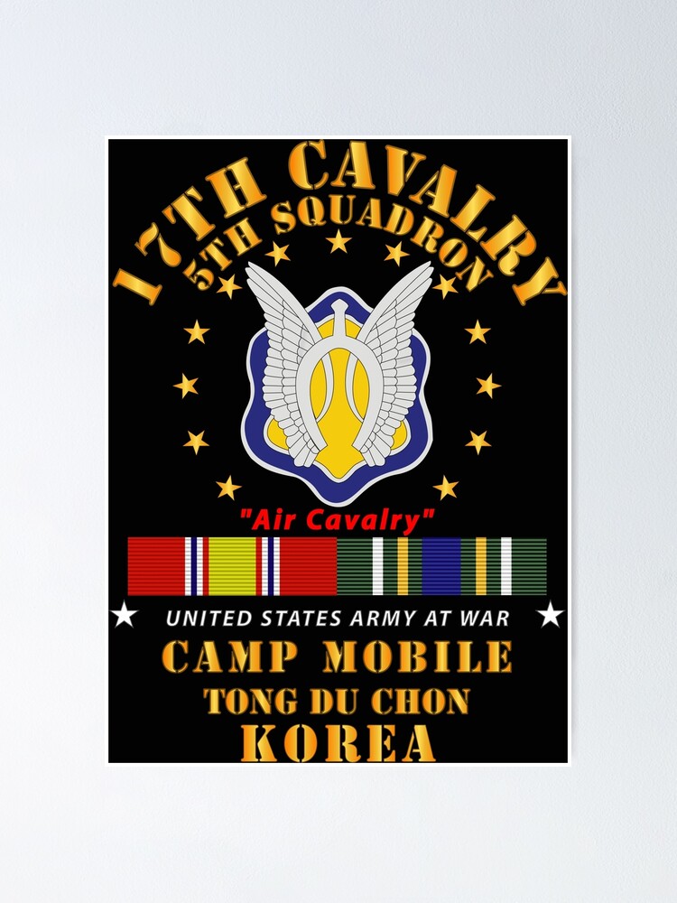 "Army - 5th Squadron 17th Cavalry - Air Cav - Camp Mobile Korea w KDSM ...