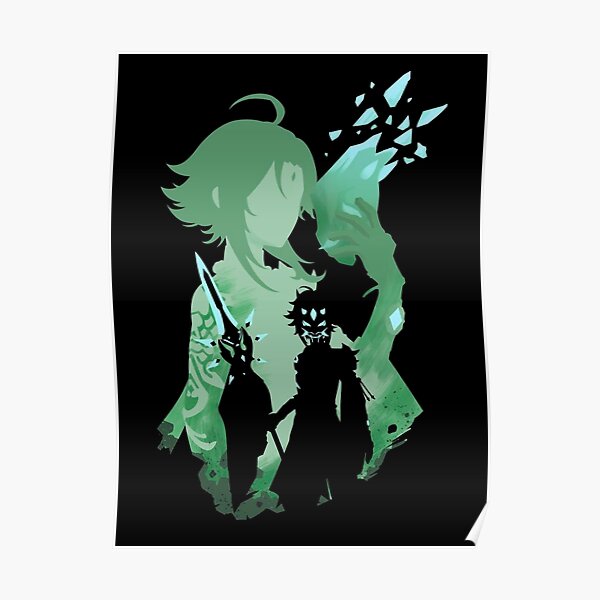 "Genshin Impact - Xiao" Poster by Pargoy | Redbubble