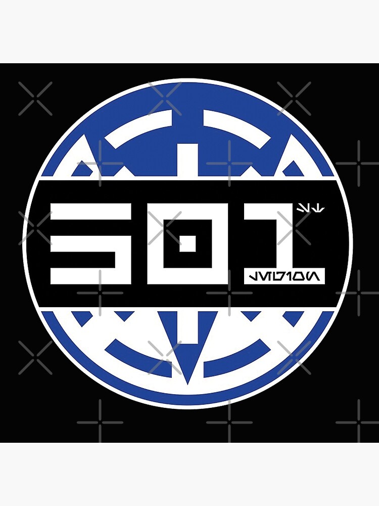 "501st Legion Logo" Poster for Sale by chaintub | Redbubble
