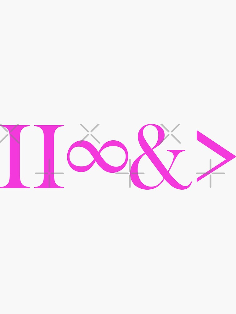 "To Infinity and Beyond | Symbol" Sticker for Sale by rsty11 | Redbubble