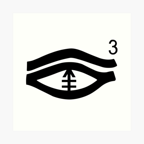 "Hiii Power, TDE, Black Hippy, Kendrick Lamar, Eye 3" Art Print by ...