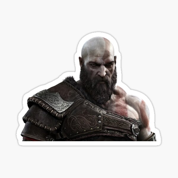 "God of War - Kratos" Sticker for Sale by Alin89 | Redbubble