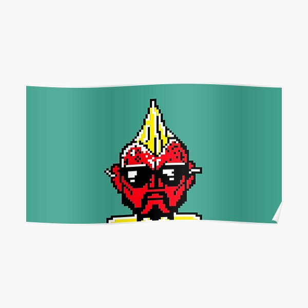 "8 Bit Pixel NFT Standard #666" Poster for Sale by SeventhGate | Redbubble