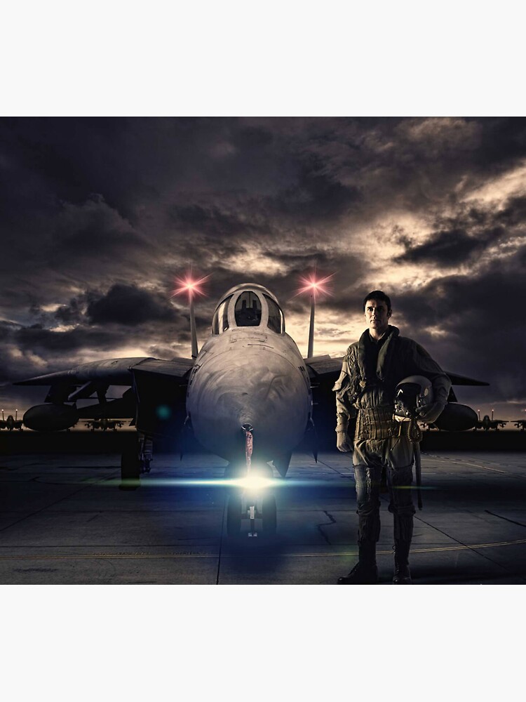 "Airforce pilot " Sticker for Sale by Albusshop | Redbubble