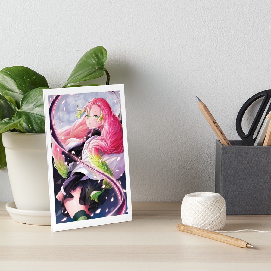 "Mitsuri Kanroji Demon Slayer " Art Board Print by lorypig | Redbubble