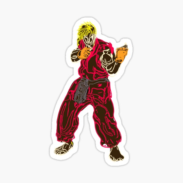 "Ken Remastered " Sticker for Sale by mwebba2005 | Redbubble