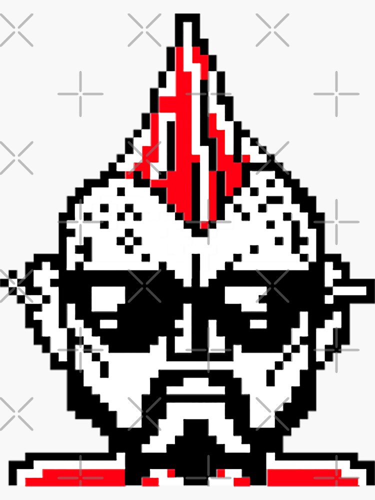 "8 Bit Pixel NFT Standard #271" Sticker for Sale by SeventhGate | Redbubble