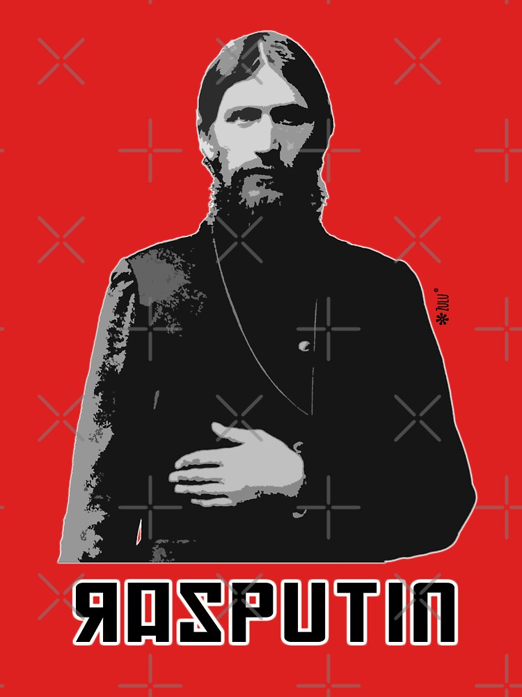 "Rasputin" T-shirt for Sale by ZuluHistoryTees | Redbubble | rasputin t ...