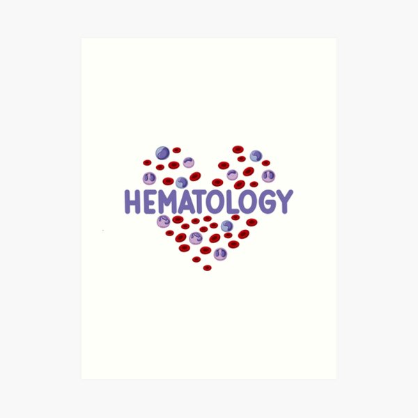 "I Love Hematology - Hematology Lovers shirt decal With White Blood ...