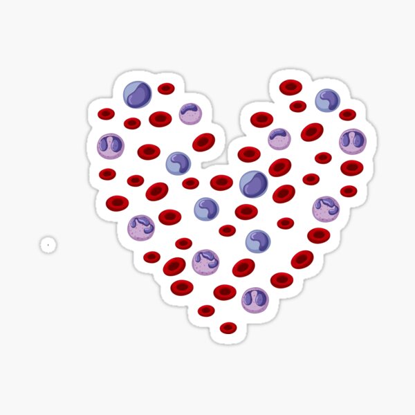 "I Love Hematology - Hematology Lovers shirt decal With White Blood ...