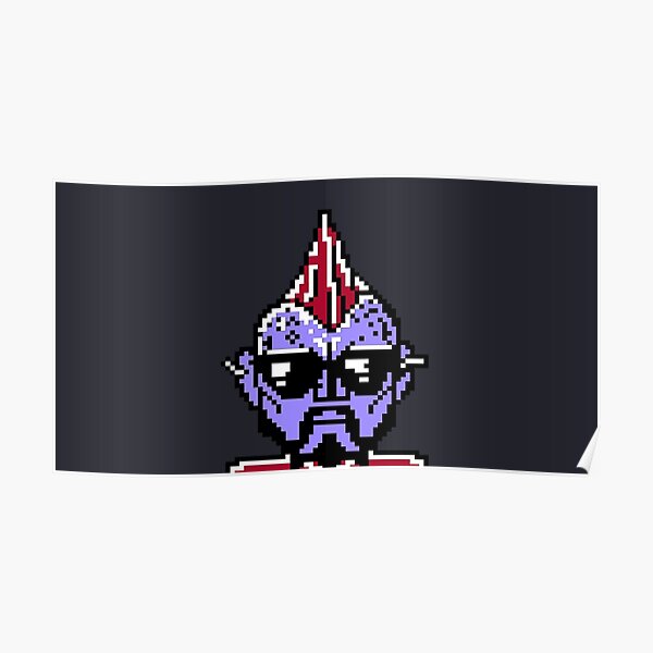 "8 Bit Pixel NFT Standard #527" Poster for Sale by SeventhGate | Redbubble