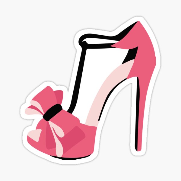 "high heel" Sticker by stockdesigns36 | Redbubble