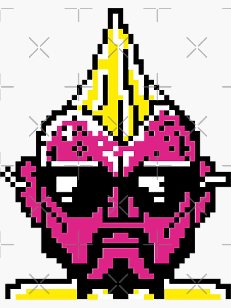 "8 Bit Pixel NFT Standard #973" Sticker for Sale by SeventhGate | Redbubble
