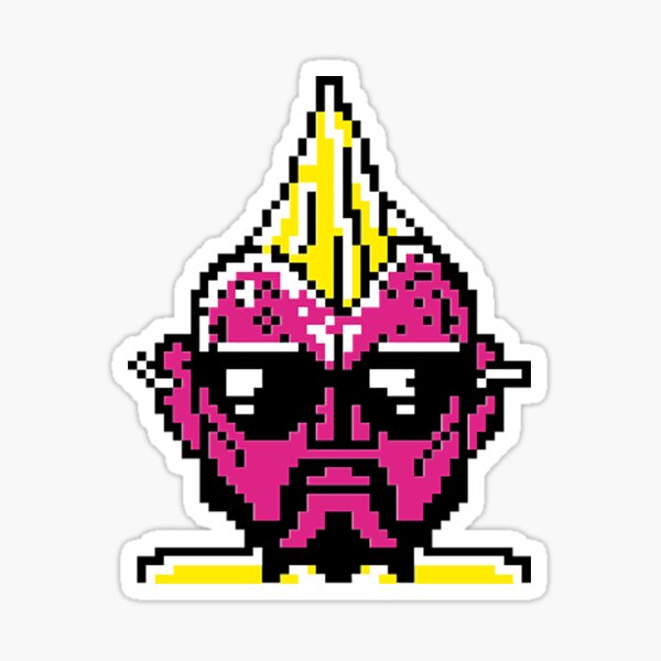 "8 Bit Pixel NFT Standard #973" Sticker for Sale by SeventhGate | Redbubble