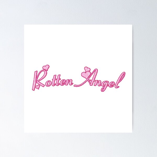 "rotten angel" Poster for Sale by prettywhitegirl | Redbubble