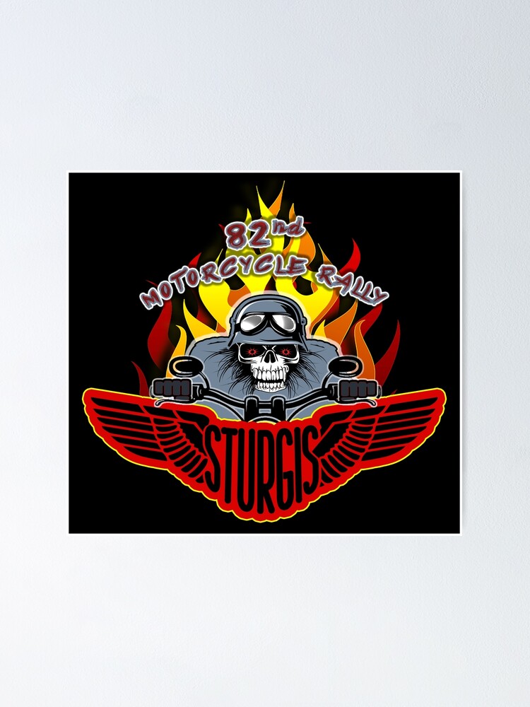 "82nd Sturgis Motorcycle Rally 2022" Poster for Sale by DisenyosDeMike ...