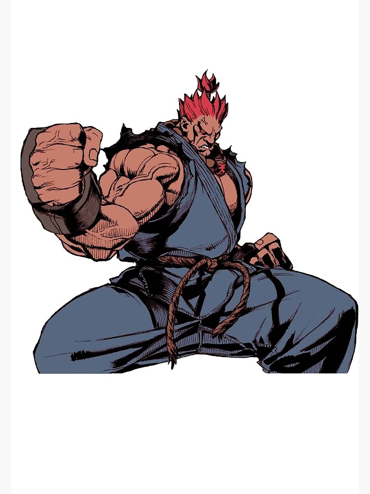 "Akuma Pose" Poster by Charf | Redbubble