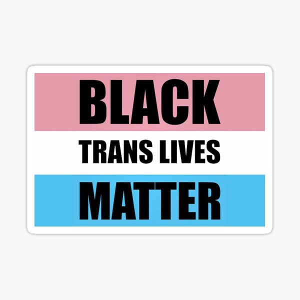 Stickers, Labels & Tags Trans Lives Matter Vinyl Bumper Sticker Paper ...