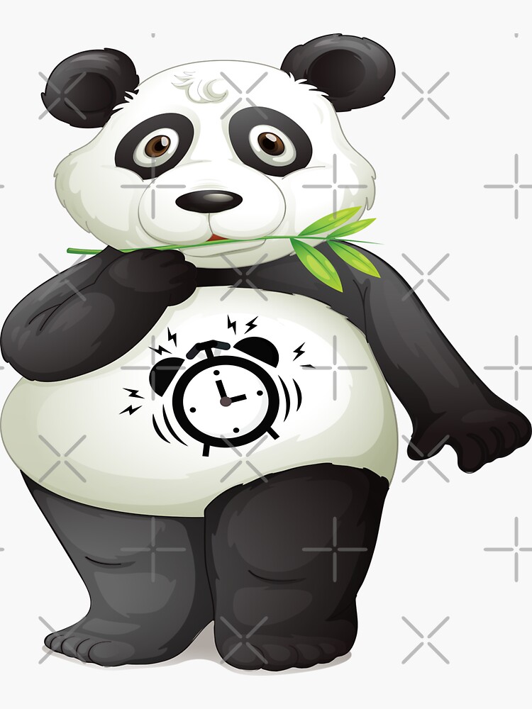 "Panda gift for friends and girlfriend and kids " Sticker for Sale by ...