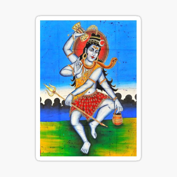 "SHIVA" Sticker by IMPACTEES | Redbubble