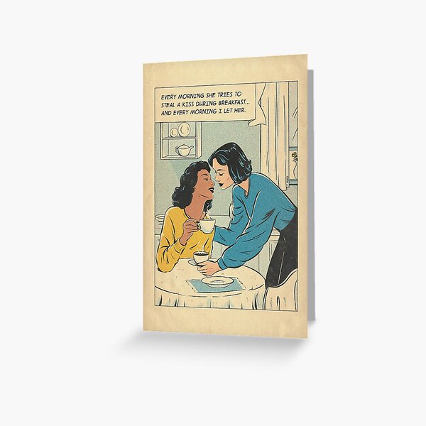 "breakfast" Greeting Card for Sale by Jenifer Prince | Redbubble