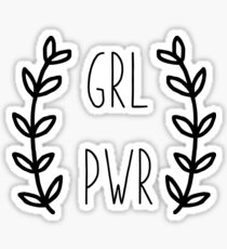 Grl Pwr: Stickers | Redbubble
