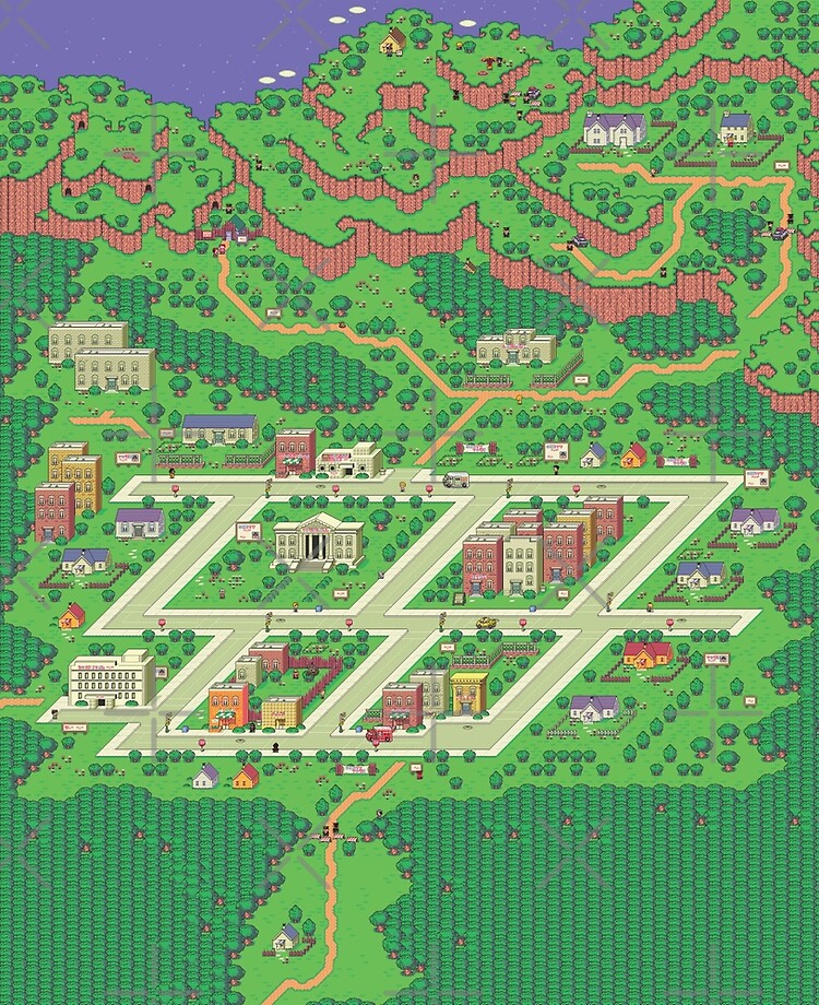 Earthbound Onett Wallpaper