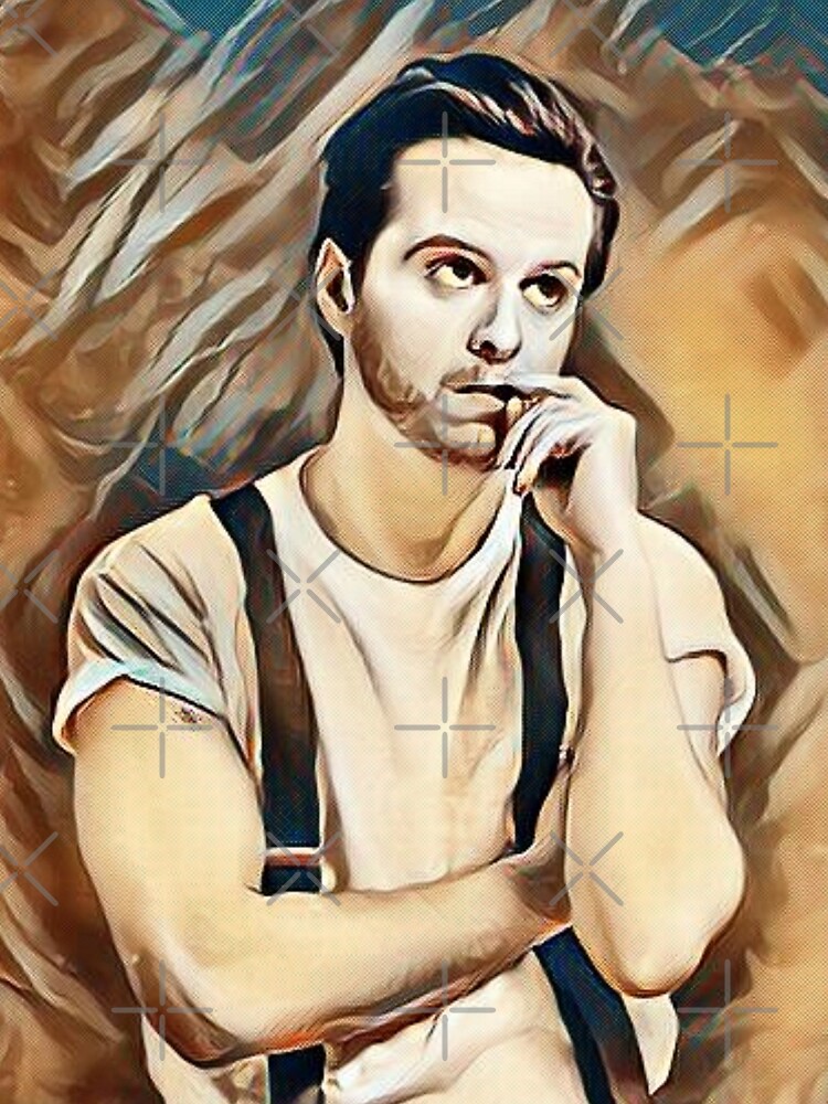 "Andrew Scott Painting" T-shirt for Sale by ledbytheunknown | Redbubble ...