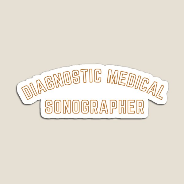 Imán «Diseño de ecografista médico de diagnóstico: ecografía ecografía ...