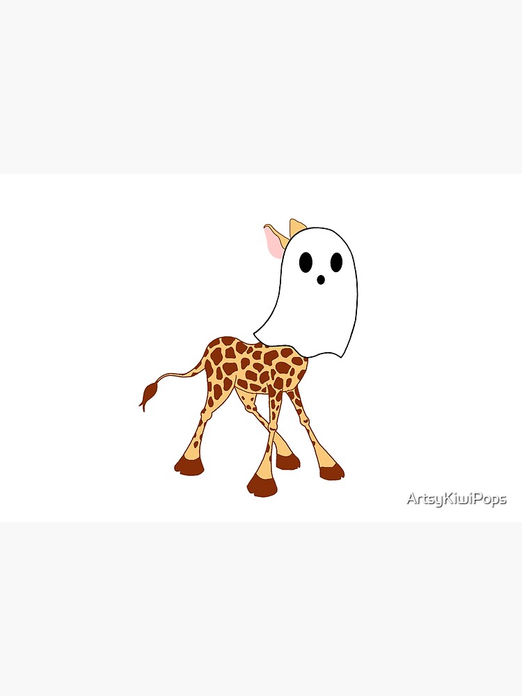 "Ghost Giraffe" Poster for Sale by ArtsyKiwiPops | Redbubble