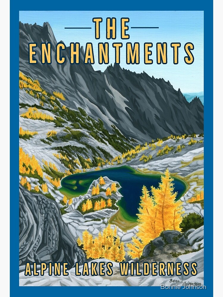 "Enchantments Stylized poster" Poster for Sale by Bonnie Johnson ...