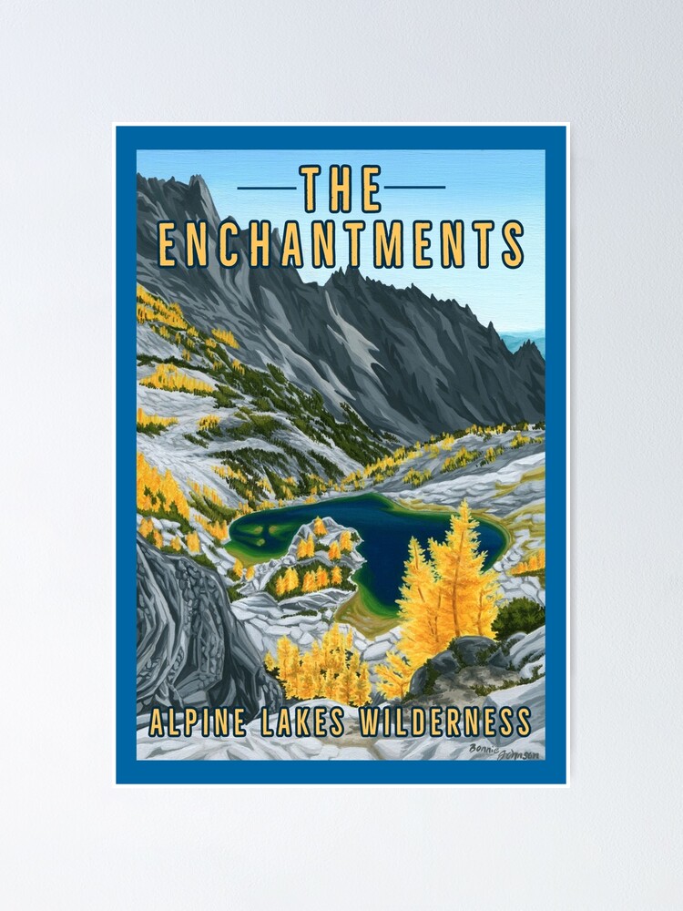 "Enchantments Stylized poster" Poster for Sale by Bonnie Johnson ...