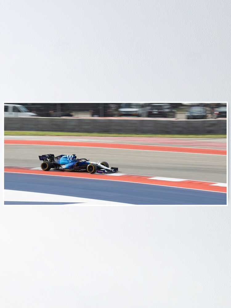 "George Russell F1 USGP" Poster for Sale by fruitykeeb | Redbubble
