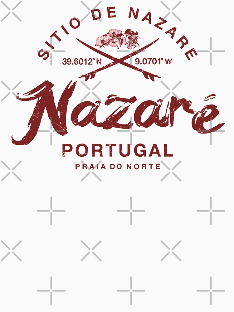 "PORTUGAL Nazare Portuguese Surfing Vintage" T-shirt for Sale by ...