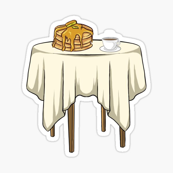 "The romantic dinner" Sticker by karidesing | Redbubble
