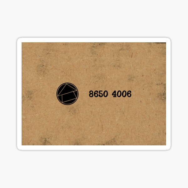 "Squid Game - Invitation Business Card Back" Sticker for Sale by ...