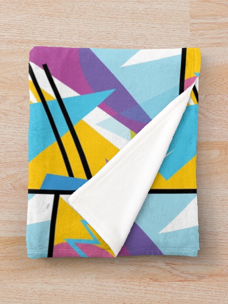 "80s Style Retro Fashion" Throw Blanket by thewisecarrot | Redbubble