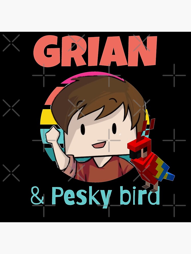 "Grian and Pesky bird" Poster for Sale by yeppashop | Redbubble