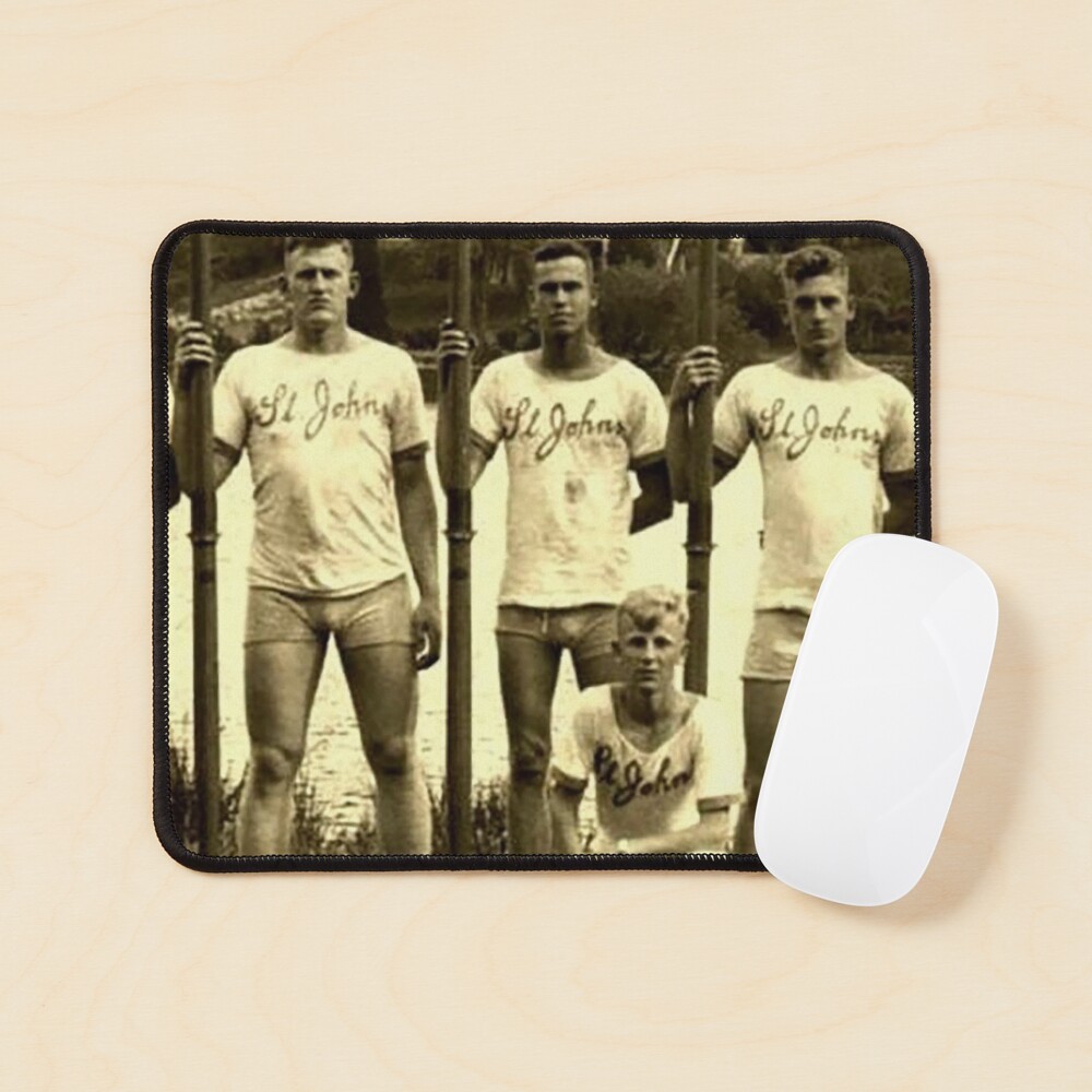 "St. John rowing team photo, vintage rowing crew photo, " Photographic ...