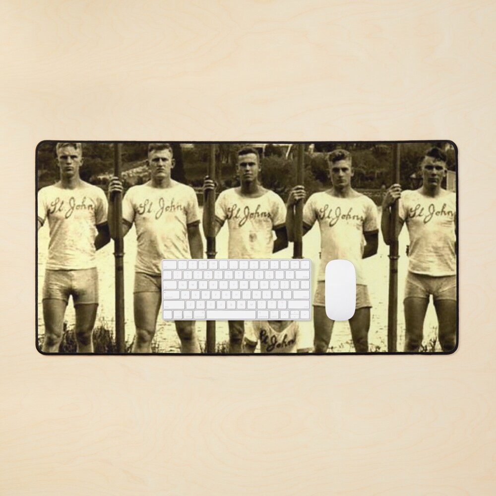 "St. John rowing team photo, vintage rowing crew photo, " Photographic ...
