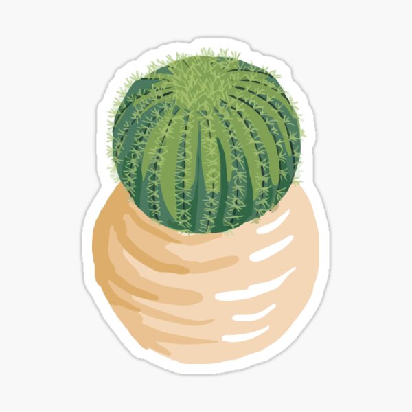 "Cactus Sticker, plant Sticker" Sticker for Sale by isshop | Redbubble